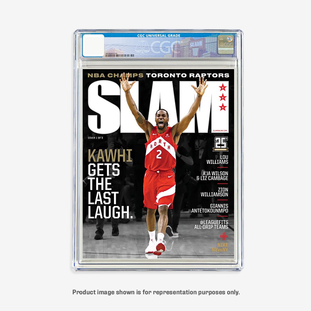 SLAM 223 - Kawhi Leonard Graded Magazine