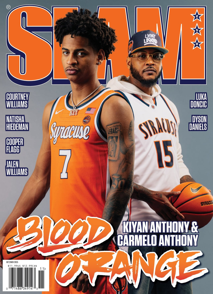 SLAM 258: Kiyan + Carmelo Anthony Magazine (Cover 3 of 4)