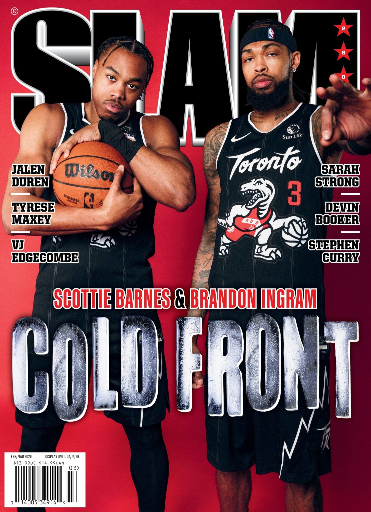 SLAM 260: Scottie Barnes + Brandon Ingram Magazine (Cover 6 of 7)