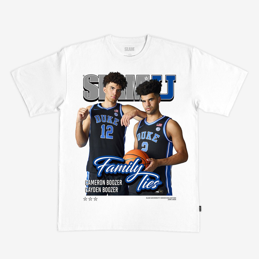 SLAM Cover Tee - Cameron & Cayden Boozer (SLAMU 10)
