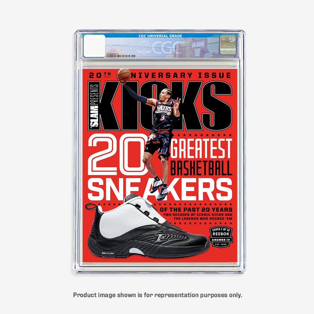 SLAM Kicks 20 - Allen Iverson Graded Magazine