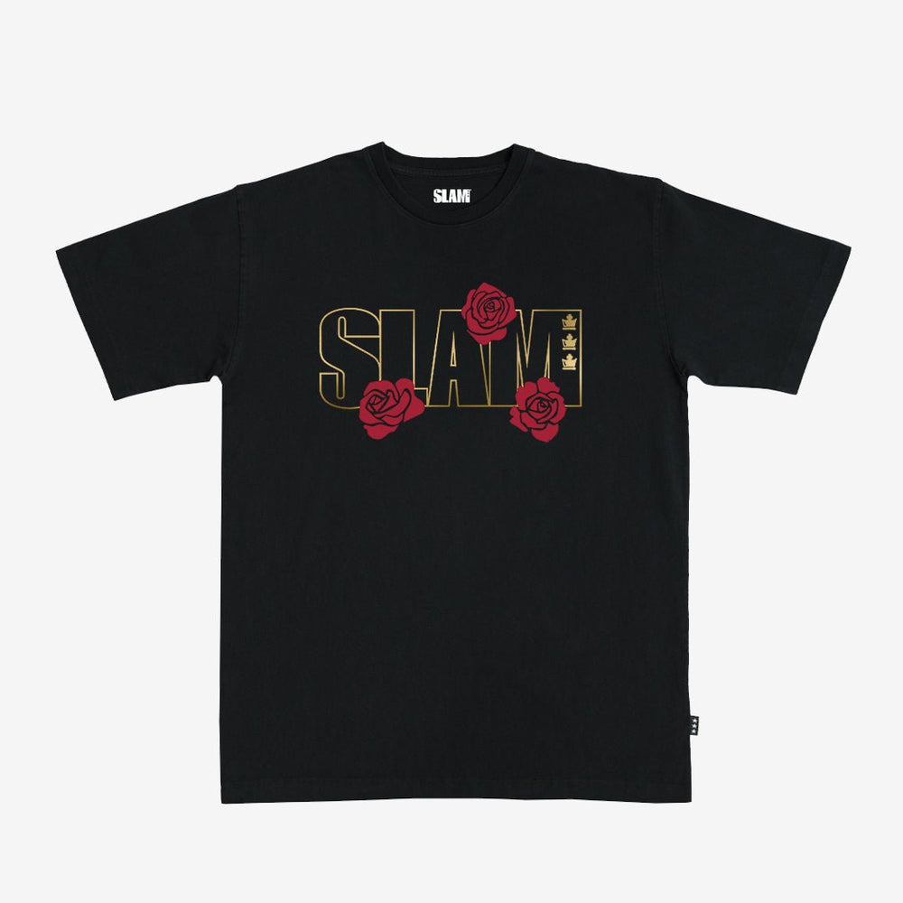 SLAM x D Rose Motief Heavy Tee
