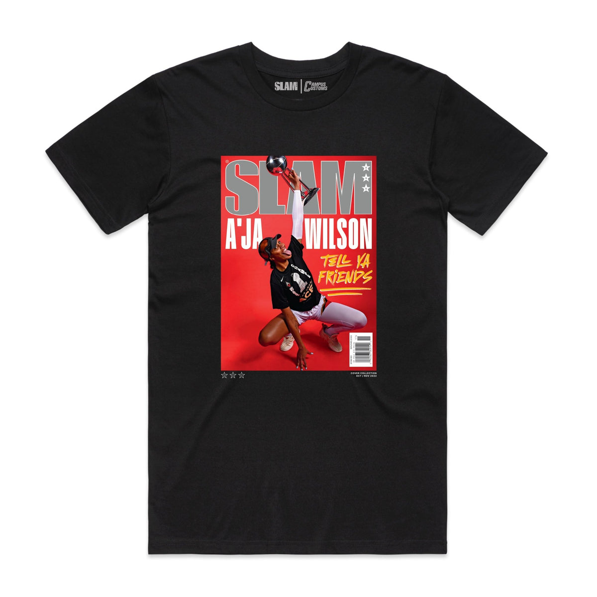 SLAM Cover Tee - A'ja Wilson (SLAM 240)